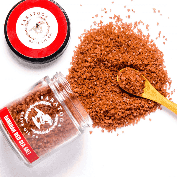 Hawaiian Red Sea Salt | Shop Online Now! | Saratoga Olive Oil Co.